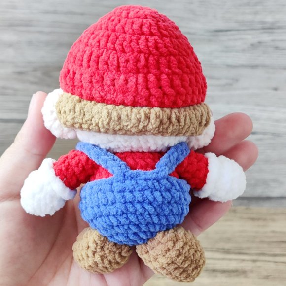 Handmade | Toys | Handmade Amigurumi Crochet Nintendo Mario | Poshmark
